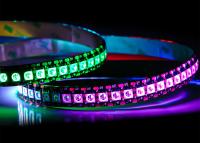 China HD107S 5V Full Color Smart Pixel LED Strip 144led SMD5050 RGB Individual Addressable Digital Gaming Light Strip for sale