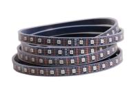 China Waterproofed SK9822/APA102/APA102c RGB LED Strip Bulk 60LEDs/M Addressable Smart Strip Lights Landscape DC5V for sale