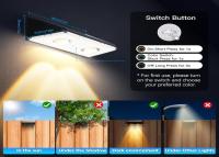 China IP67 Waterproof RGB Home Solar - Powered Fence Lamp for Decoration for sale