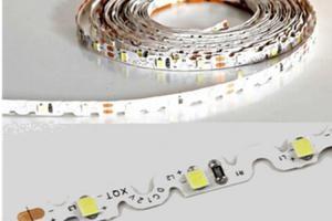 China 24VDC Flexible Led Strip Lights 8mm Width S Shape Bendable 3 Years Warranty for sale