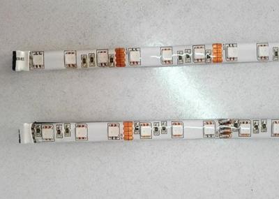 China 5050 RGB Flexible LED Strip Lights Pure / Warm White Multi Colours Drop Glue for sale