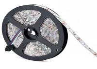 China Outdoor Double Side RGB Flexible LED Strip Lights DC 12V / DC 24V Full Color for sale