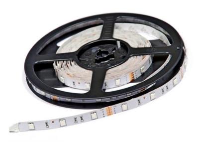 China Waterproof IP65 Flexible LED Strip Lights 3M Adhesive Tape RGB 5050 High Intensity for sale