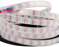 China Full Color Magic RGB Digital LED Strip Lights WS2813 Separately Control With 4 Pin for sale