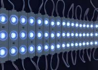 China Outdoor Waterproof LED Module Lights 160 Degree ABS Injection 3 Led 2835 With Lens for sale