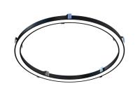 China Indoor LED Aluminum Profile 100-2500mm Bar Length for sale