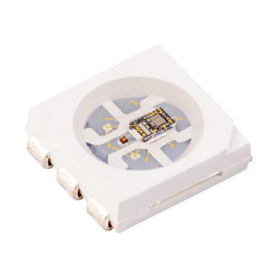 China 5V 12mA 5050 RGB SMD LED Diode 6 Pin Sk6822 Built - In IC For Strip Lights for sale