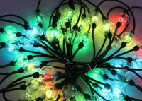 China DMX512 Rgb Pixel 50mm 1.44W Waterproof Led Ball String for sale