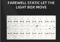 China 25W SMD5050 Programmable Flash Light Box 23Lm/Heart for sale
