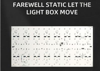 China 25W SMD5050 Programmable Flash Light Box 23Lm/Heart for sale