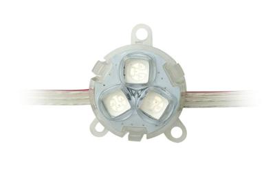 China DC 12V IP65 Mini Full Color Pixel Led Lamp 30mm Holidays Light With Lens for sale