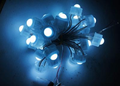 China 50pcs DC 12V 20mm LED Pixel Christmas Lights String Single Color Energy Saving for sale