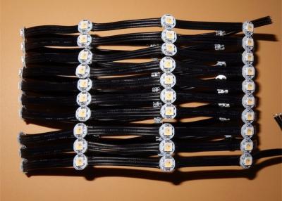 China 5cm Wire Spacing LED Pixel Lamp / SK6812 RGBW Dmx Pixel Light With Heat Sink for sale