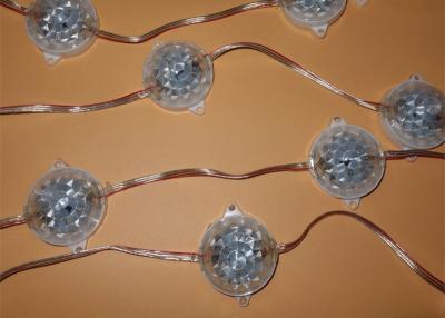China WS2811 Diamond Cover Smart Rgb LED Pixel Modules 56mm Diameter 6pcs LEDs Inside for sale