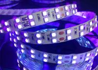 China UV Ultraviolet 365nm 385nm 395nm 405nm 5050 double Row  UV LED Strip 120 leds per  meter for sale
