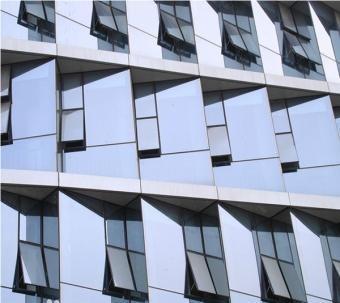 China Toughened Low E Coated Glass DET174-Ⅱ Energy Saving for sale
