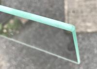 China Furniture / Cupboard Clear Tempered Glass 3mm~12mm Thickness With MAT C Edge for sale