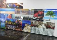 China Home Decoration Digital Printing On Glass Never Fade Commercial Tempered Glass for sale