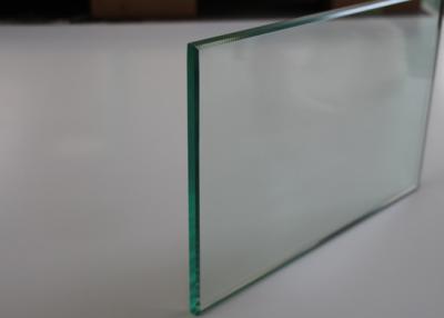China Impact Resistant Clear Tempered Glass 3mm~25mm Thickness With Polished V Edge for sale