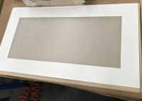China 4mm Frosted Tempered Glass , Silk Screen Printing On Glass For Cupboard / Furniture for sale