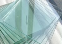 China Professional 2mm Tempered Glass , Clear Toughened Glass For Shower Room for sale