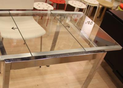 China Custom Clear Tempered Safety Glass , 6mm Clear Float Glass For Glass Curtain Wall for sale
