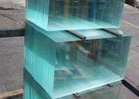 China Extra Clear Tempered Glass , Ultra White Tempered Glass Thickness 3mm~12mm for sale