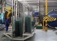 China Clear Tempered Laminated Safety Glass 0.38PVB 3mm Cold / Heat Resistance for sale