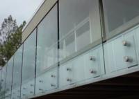 China Decorative Clear Laminated Safety Glass , 0.76PVB+6mm Glass Tempered Glass for sale