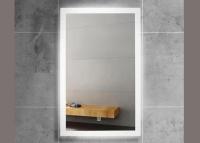 China Beautiful Smart LED Bathroom Mirror Rectangle Shape Anti Fog For Washroom for sale