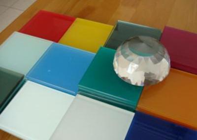 China 3mm Float Lacobel Painted Glass Exquisite Appearance For Sliding Doors for sale