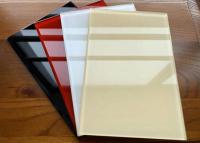 China 4mm Lacobel Painted Glass , Colored Mirror Glass For Office / Kitchen for sale