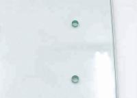 China 10mm 19mm 20 mm Toughened Glass , Clear Tempered Glass With Drill Holes for sale