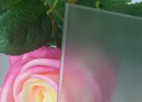 China Safety Frosted Tempered Glass , Frameless Sliding Glass Thickness Customized for sale