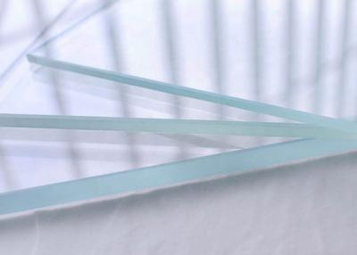 China 3-12mm Low Iron Tempered Glass , Ultra Clear Float Glass For Decorative / Furniture for sale