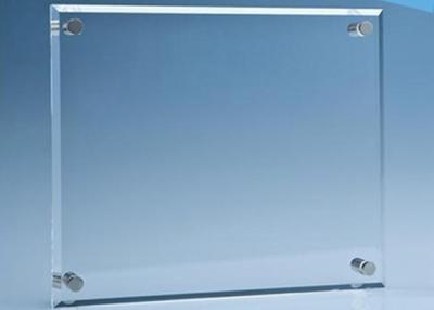 China High Thermal Stability Clear Tempered Glass Flat / Curved Shape For Indoor Partition for sale