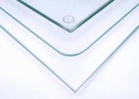 China Safety Clear Tempered Glass , 2mm Toughened Glass With Mat C / Mat V Edge for sale