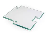 China Durable Toughened Laminated Glass , 2mm Thickness Bathroom Shower Glass for sale