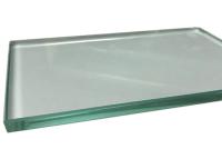 China Safety Clear Tempered Glass , High Strength 8mm Float Glass For Guardrail for sale