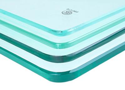 China Clear Color Tempered Safety Glass , Heat Resistance 15mm Toughened Glass for sale