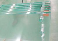 China Size Customized Decorative Tempered Glass / Punched Tempered Glass With Holes for sale
