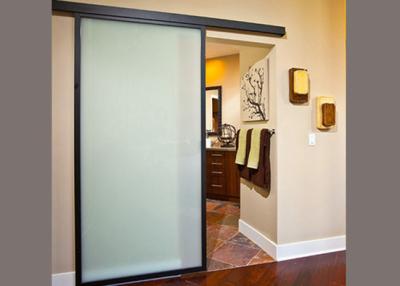 China Impact Resistant Decorative Tempered Glass 4mm Thickness Frosted Safety Glass for sale