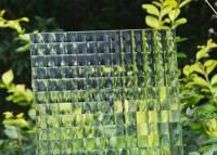 China Millennium Patterned Decorative Tempered Glass , Decorative Patterned Glass Size Custom for sale
