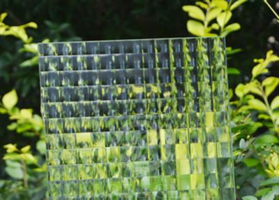China Millennium Patterned Decorative Tempered Glass , Decorative Patterned Glass Size Custom for sale