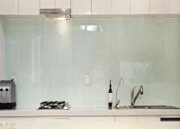 China Durable Clear Toughened Glass , Silkscreen Printing Flat Tempered Glass for sale