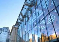 China Simple Style Solar Tempered Glass , Anti Reflective Commercial Building Glass for sale