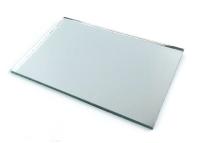 China Customized Silver Rectangular Wall Mirror No Copper / Lead For Interior Decoration for sale