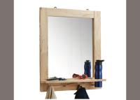 China Fashion Silver Bathroom Wall Mirror , Copper Free Big Silver Wall Mirrors for sale
