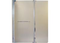 China Frosted Color Custom Bathroom Shower Glass / 4-12mm Bathroom Sliding Glass for sale