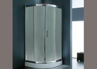 China Modern Design Decorative Frosted Glass , Frameless Door Glass For Bathtub Shower for sale